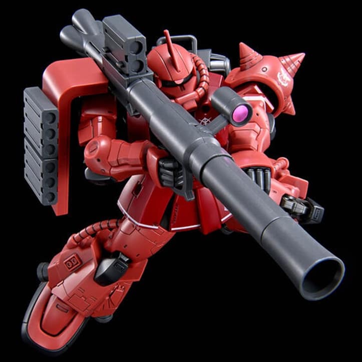 1/144 HG Zaku II Char High Mobility Type (Char Aznable Custom ...